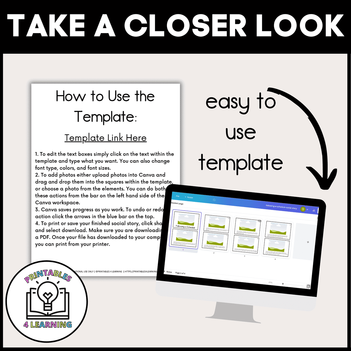 Following a Schedule Social Story – Printables 4 Learning