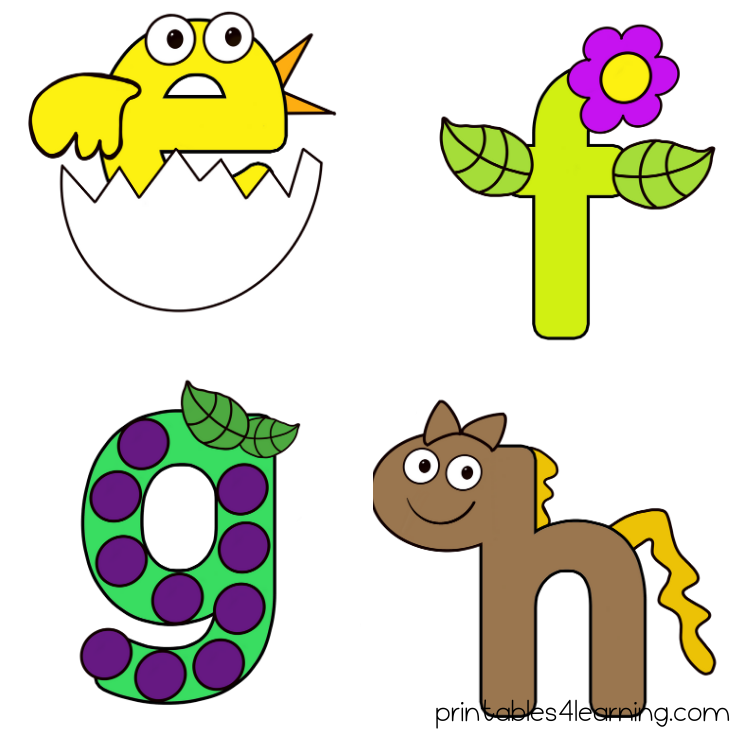 Lower Case Alphabet Craft Book – Printables 4 Learning