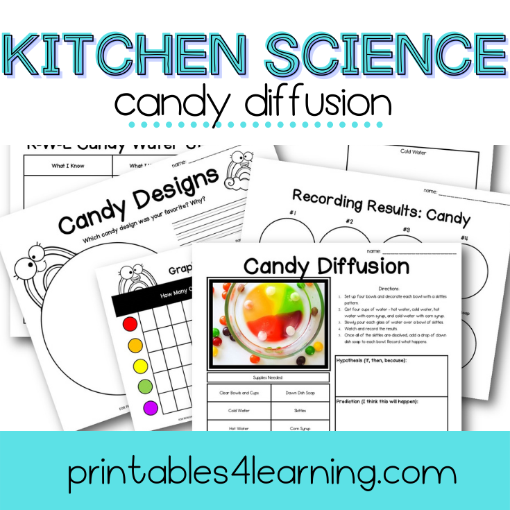 Skittles Science Experiment: Candy Diffusion – Printables 4 Learning